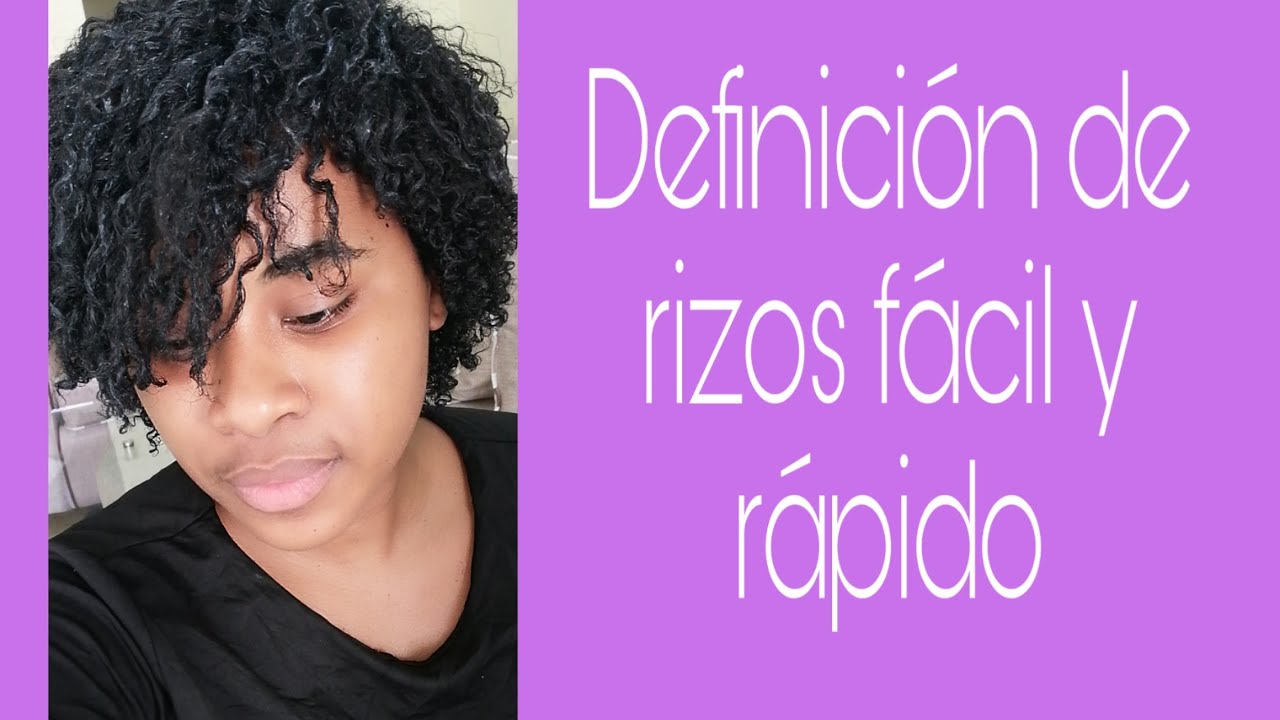 Como definir los rizos fácil y rápido - YouTube