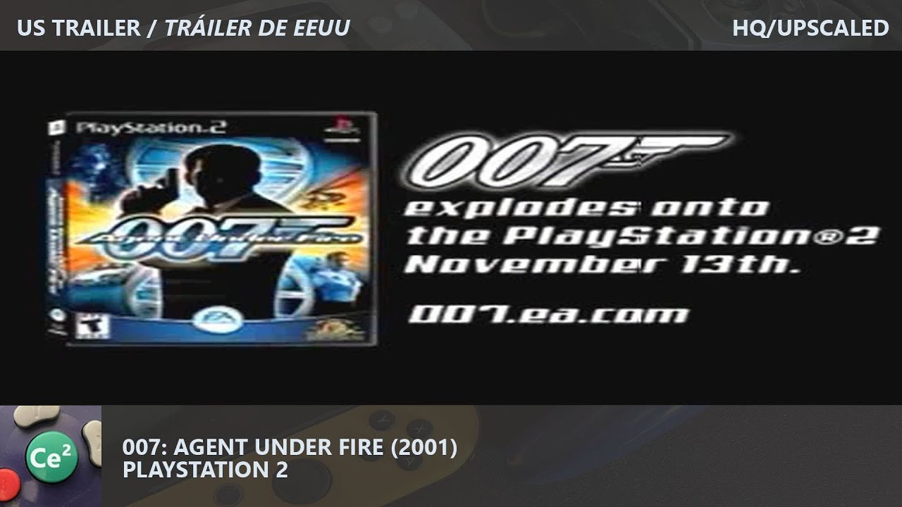 007: Agent Under Fire | PS2 | 2001 | Video Game US Trailer | HQ ...