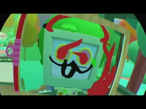 I painted over a picture of bot ross|vacation simulator - YouTube