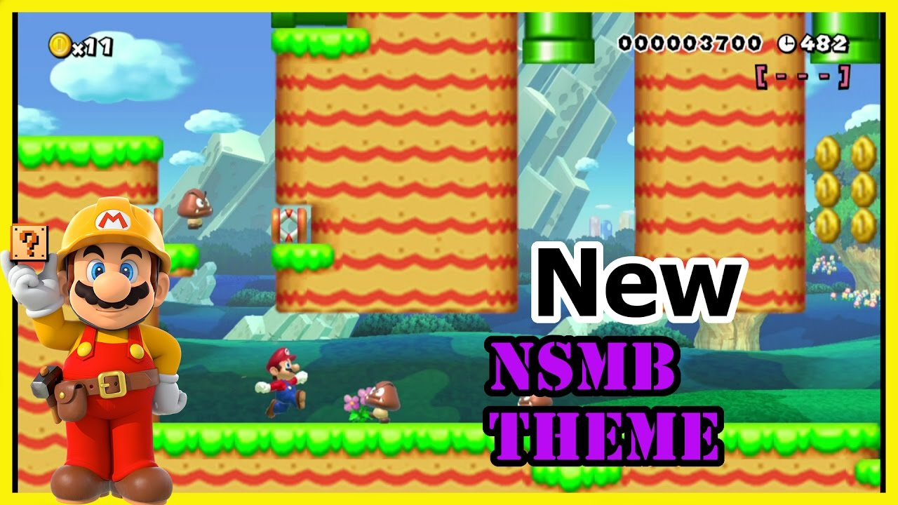 Super Mario Maker New Theme: Creative NSMBDS Mod/Hack - YouTube