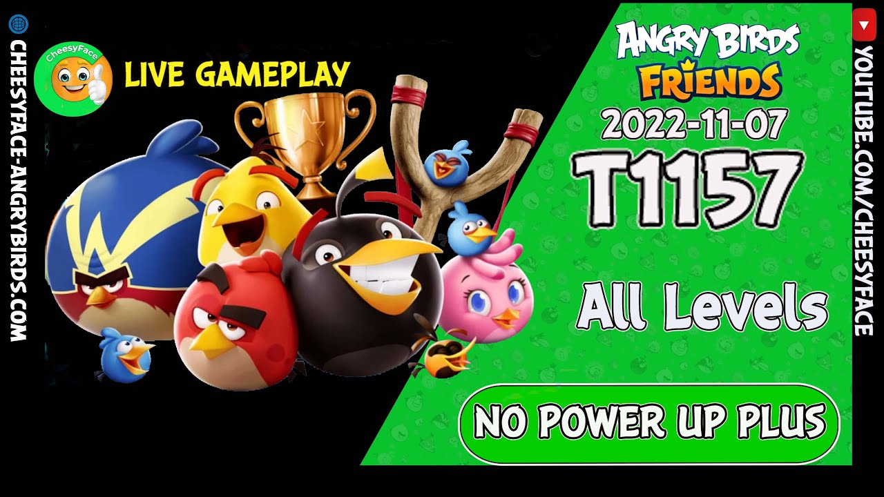 Angry Birds Friends Tournament 1057 Live Gameplay NO POWER UP PLUS ...