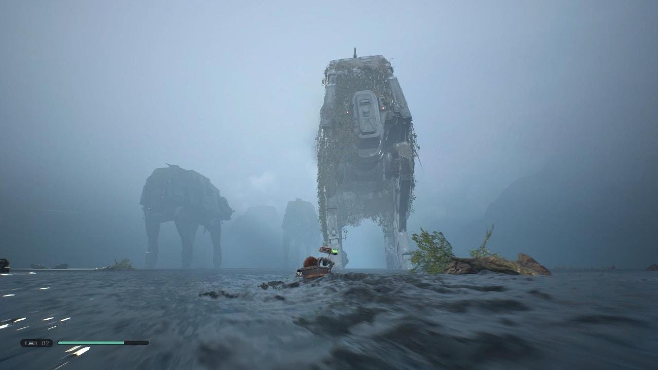 STAR WARS Jedi: Fallen Order AT-AT - YouTube