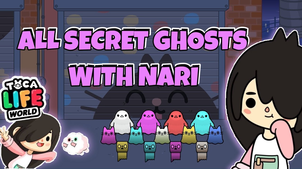 All Secret Ghosts in Toca Life World | The Other Colors are Skits 😁💙 ...