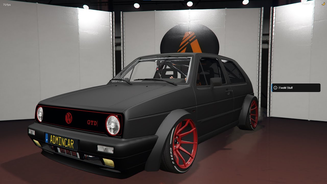 [FiveM Car] Fivem Volkswagen Golf Mkll for fivem servers - YouTube