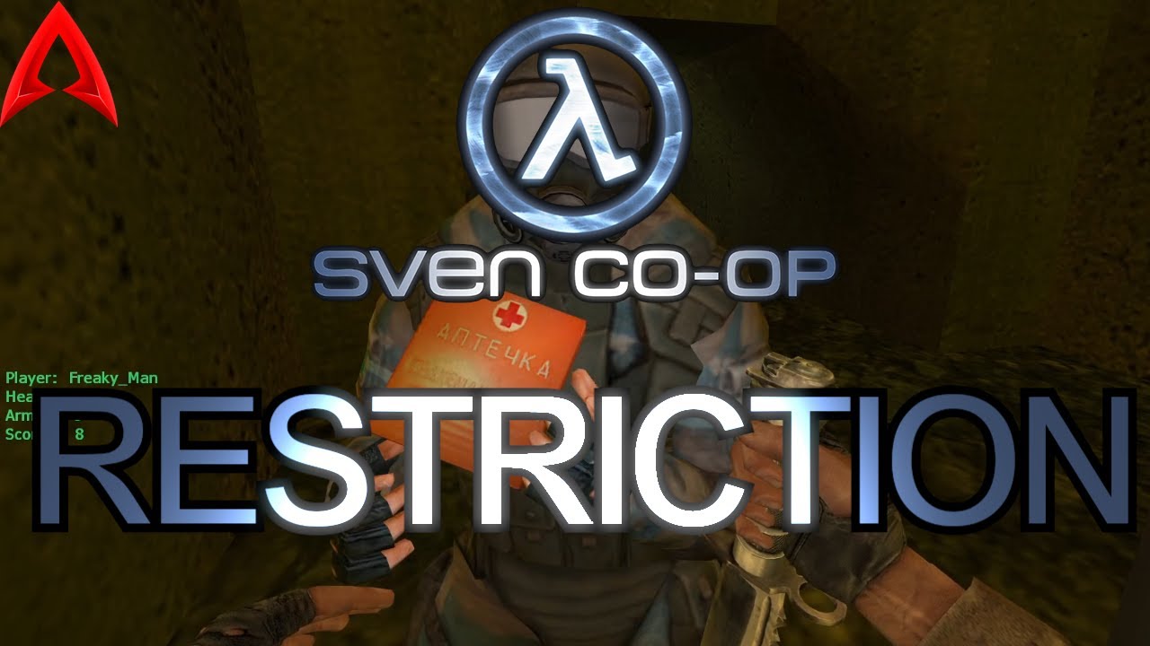 Sven Co-op gameplay || Map: Restriction || 2 Player part 1 - YouTube