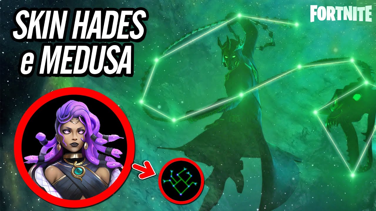 HADES e MEDUSA NO FORTNITE! - YouTube