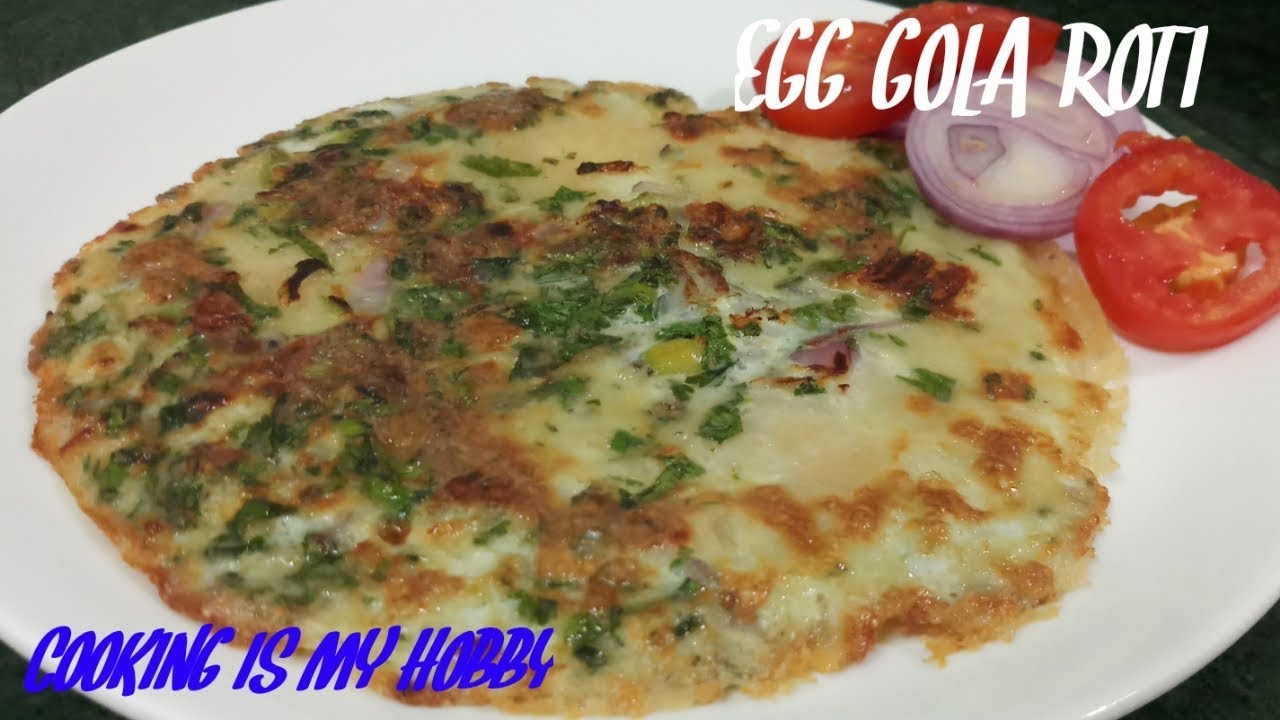 EGG GOLA ROTI | VERY EASY AND QUICK RECIPE. - YouTube