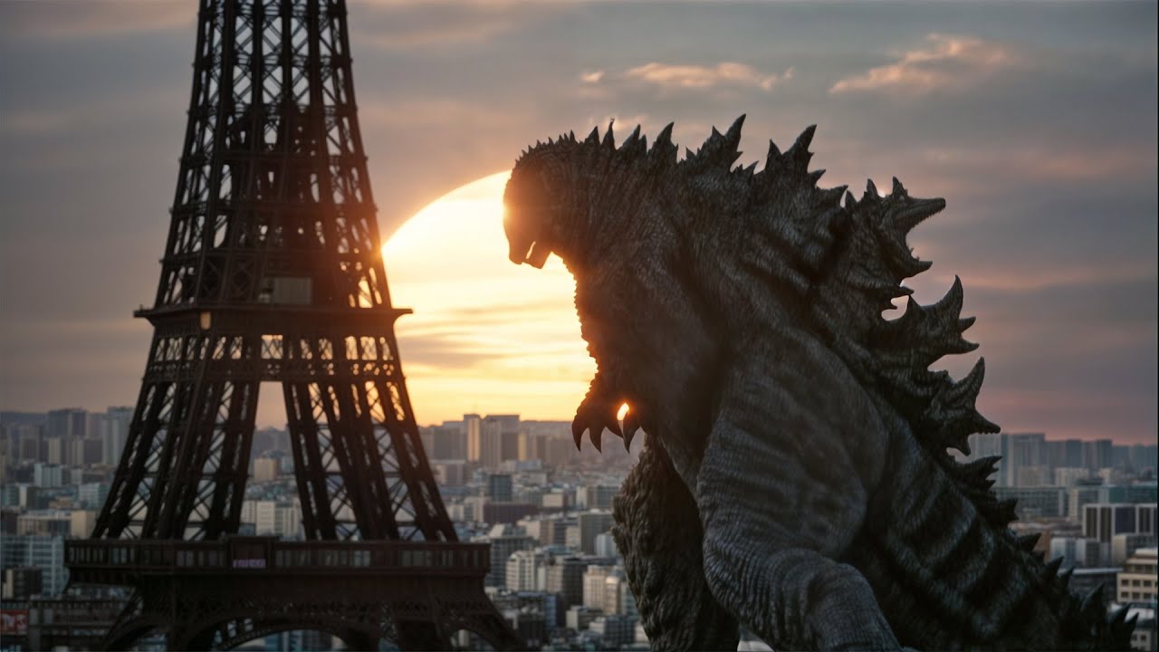 Spectacularly Revamped Godzilla Scenes by Dazzling Divine - YouTube