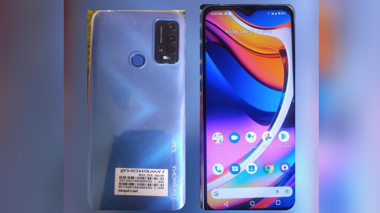 Symphony Z35 full unboxing video - YouTube