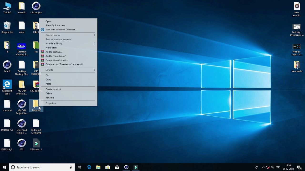 C4D R20 Forester Plugin Installation - YouTube