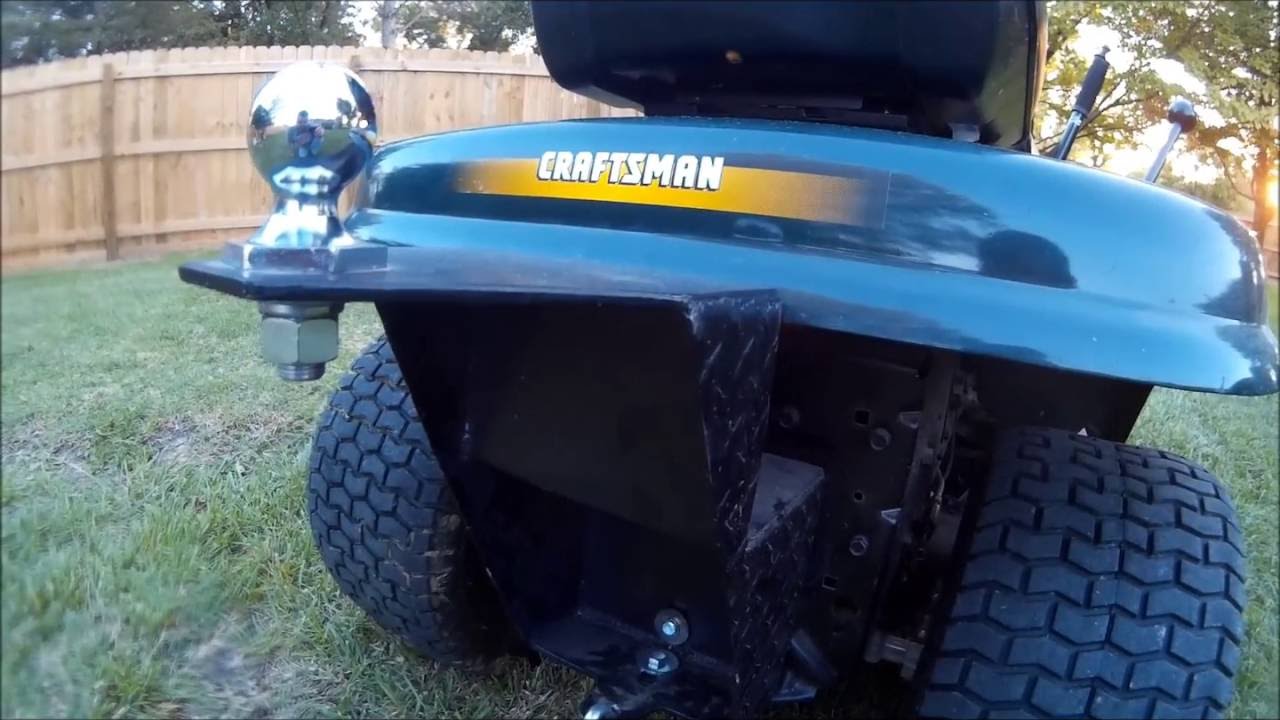 Pimp my lawn tractor - YouTube