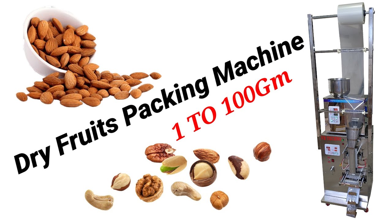 Almonds Packing Machine | Dry Fruits Packing Machine | Pouch Packing Machine - YouTube