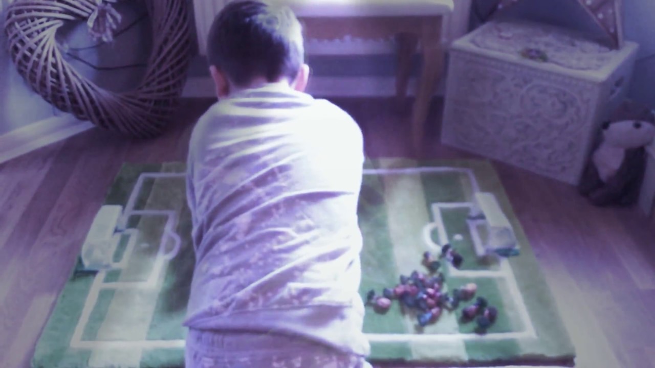 Playing football (twist) - YouTube