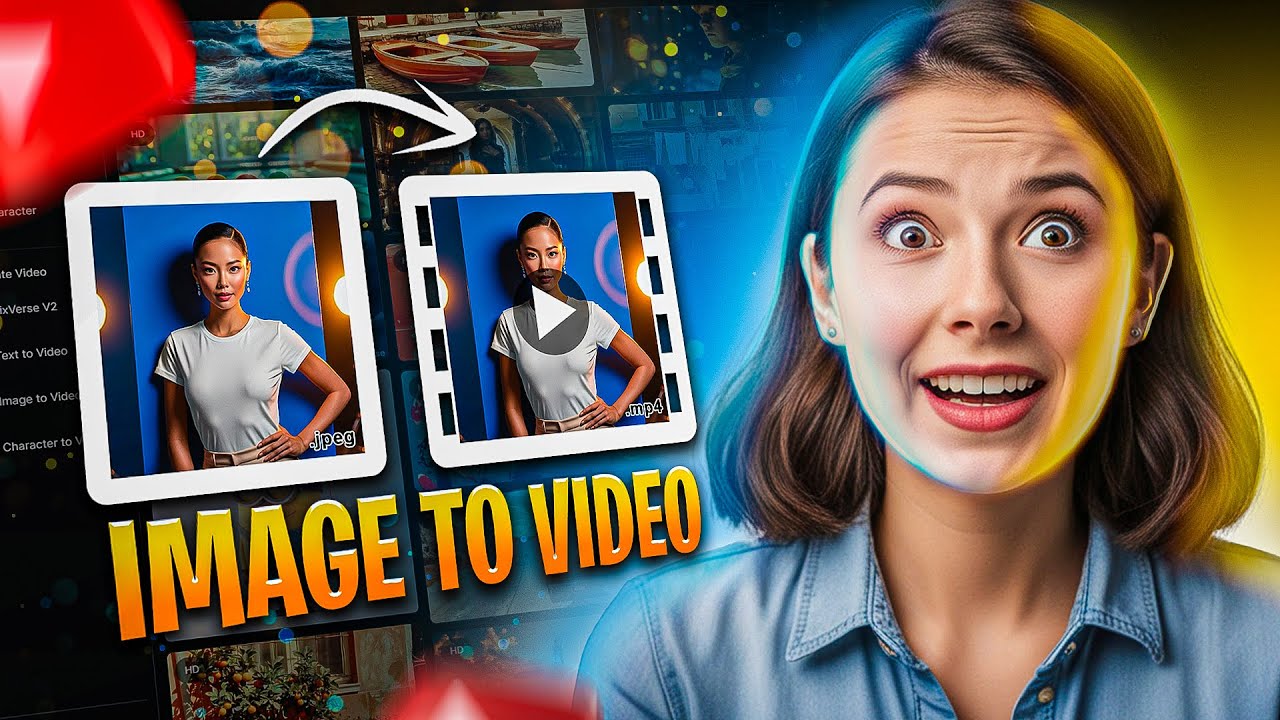 How to Create VIDEOS from IMAGES Using Free AI Tool - YouTube