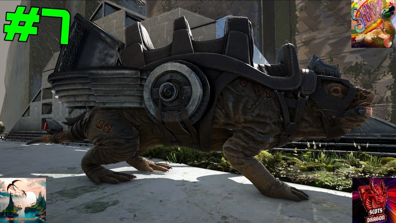 Roll Rat Taming ! Modded Ark Survival Evolved Episode 7 - YouTube