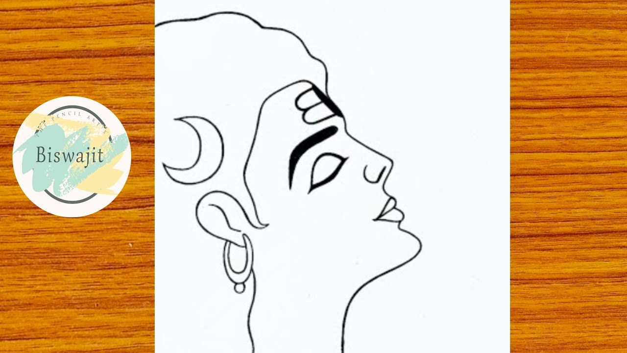 lord Shiva face drawing | Easy shiv thakur drawing | Easy Drawing ...