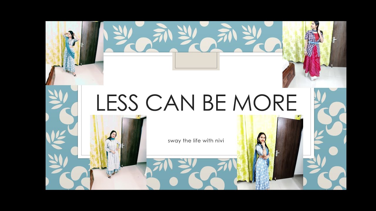 Less Can Be More - YouTube