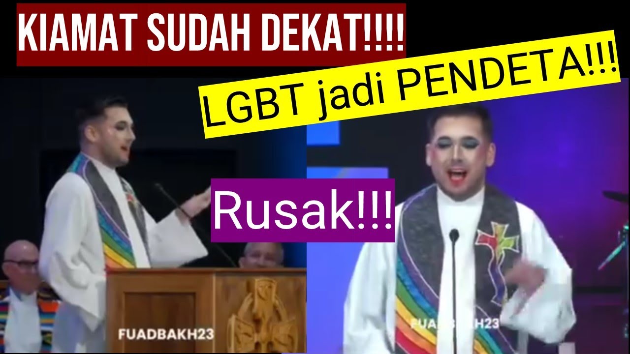 LGBT jadi Pendeta!!!! Rusak - YouTube
