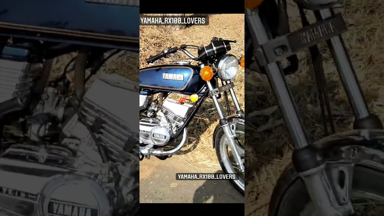 yamaha rx 100 lover insta reel - YouTube