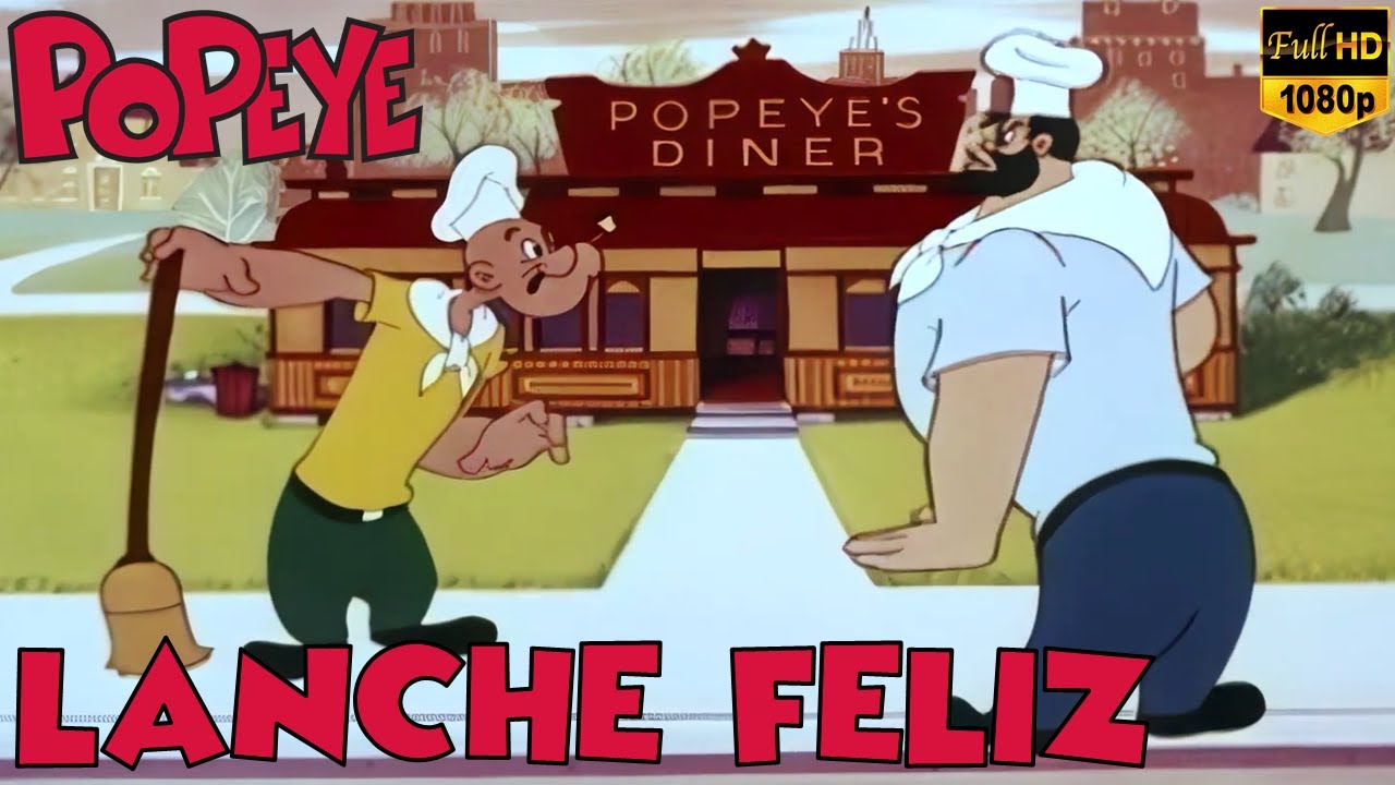 Popeye - Lanche Feliz (1957) (Português - Dublado) | Desenhos Animados ...