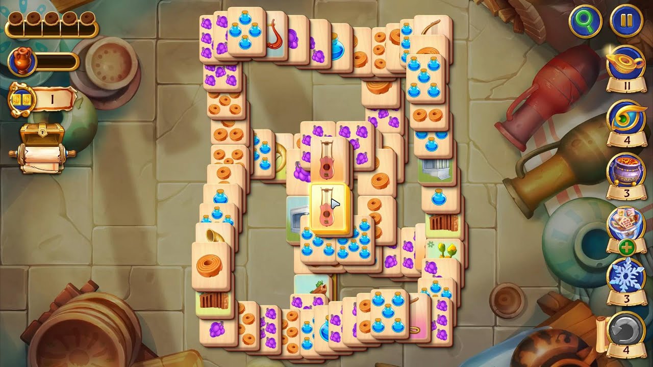 Emperor of Mahjong Tile Matcher Restore a city MASONWORKS 11 - YouTube