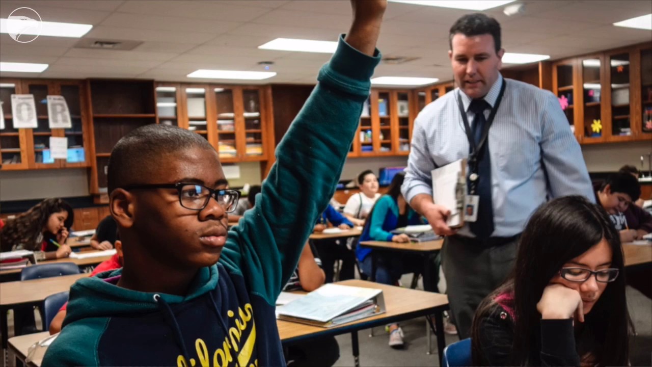 Hamilton principal Justin Kasel coaches his staff every week - YouTube