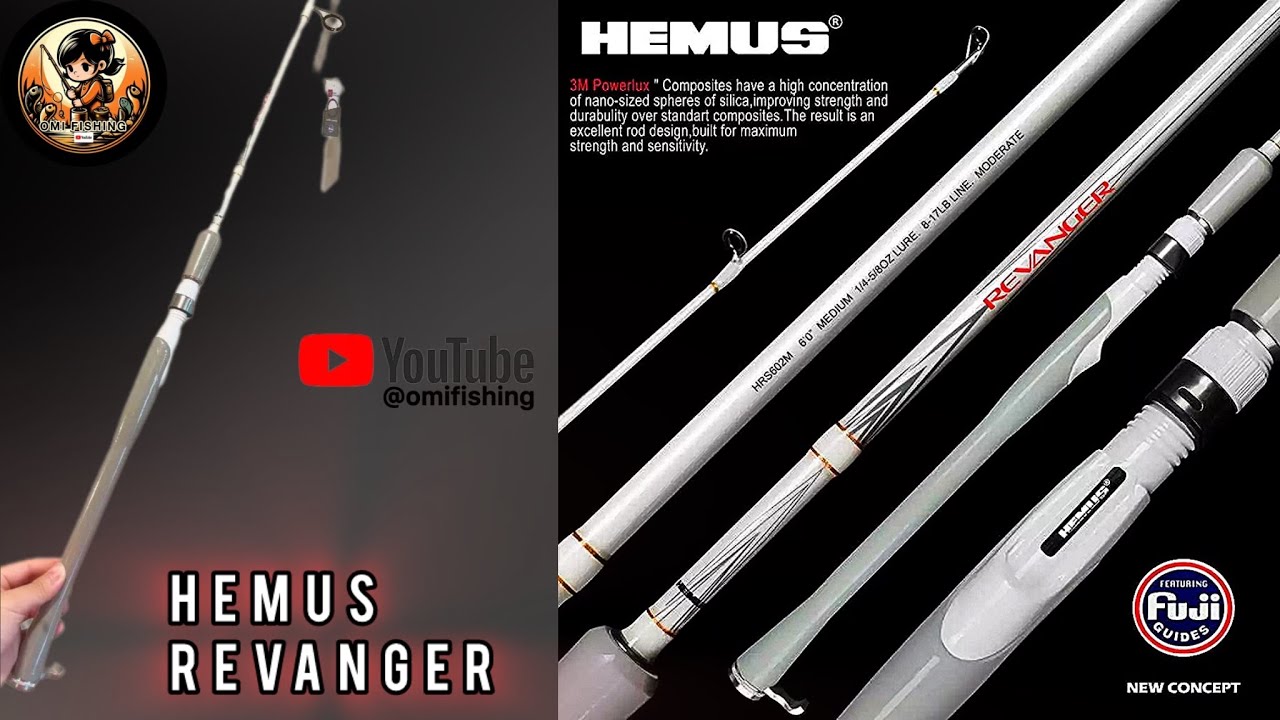 HEMUS REVANGER SPINNING ROD | UNBOXING REVIEW - YouTube