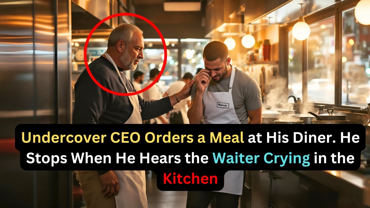 Undercover CEO Orders a Meal at His Diner, Stops Cold When He Hears the ...