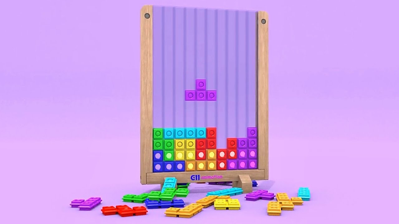 Geometric TETRIS Puzzle - YouTube