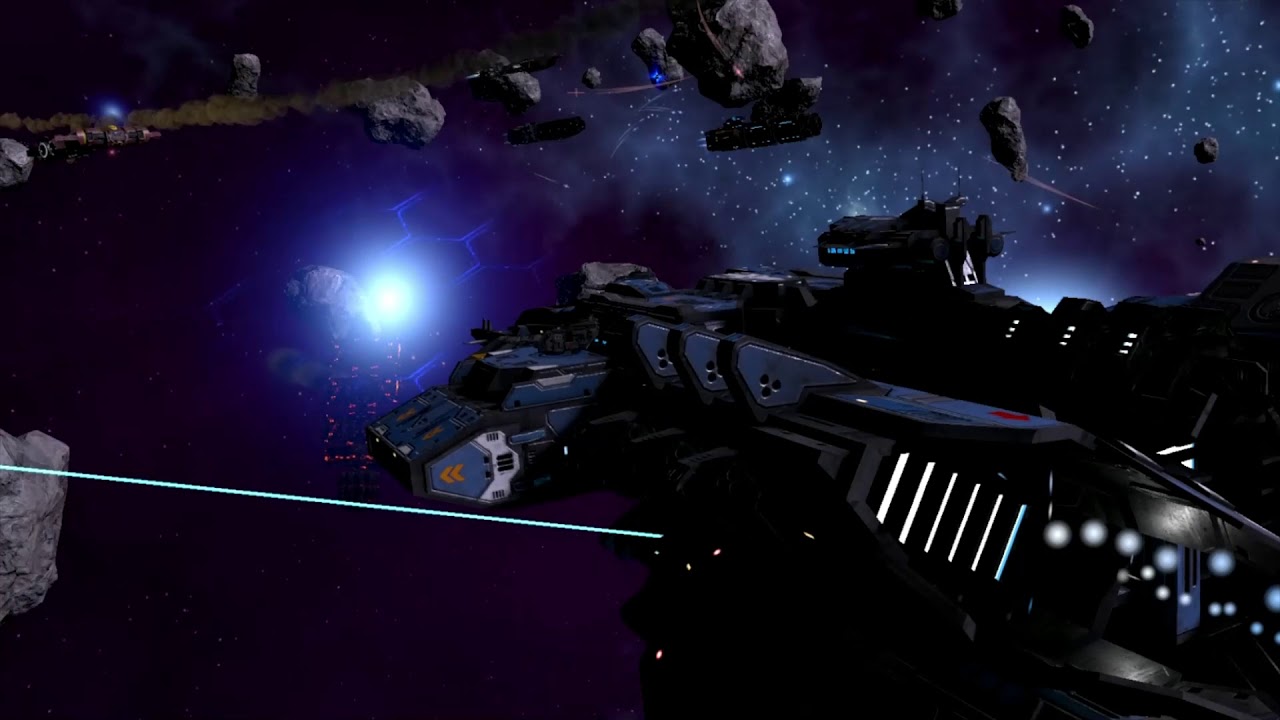 A largeish battle from Battlegroup VR. - YouTube