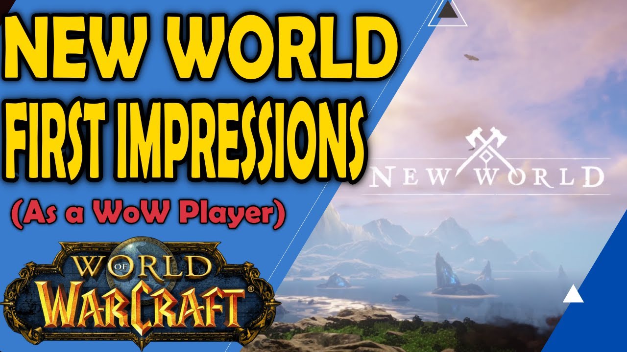 First Impressions - New World Beta Differences from World of Warcraft ...