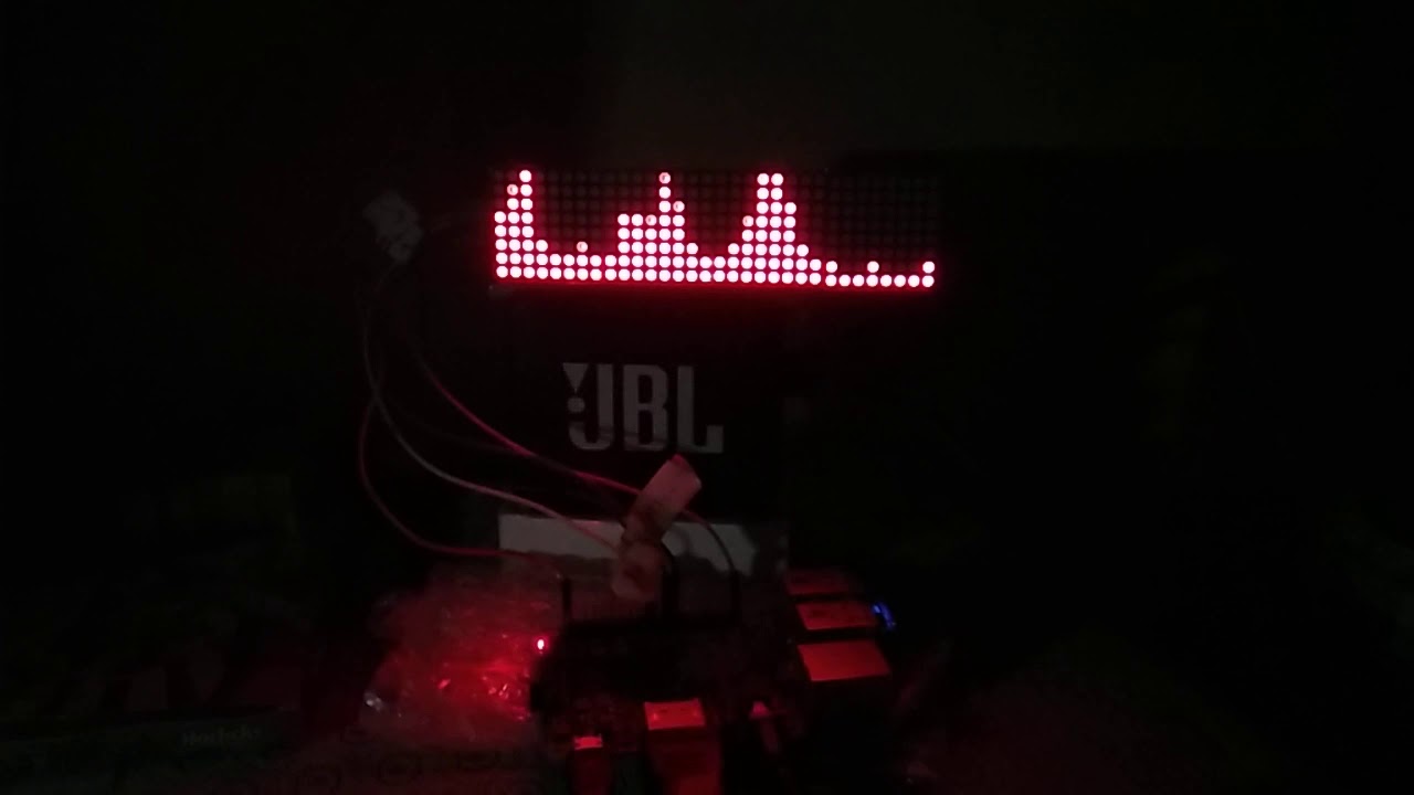 My 32-band Audio Spectrum analyser in Dark mode - YouTube
