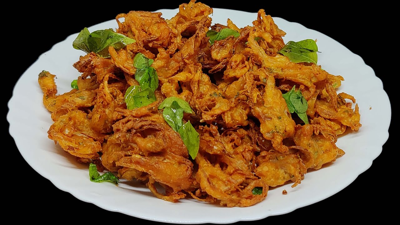 സ്വാദുള്ള ഉള്ളി പക്കവട(ചായക്കടി ) /KERALA STYLE ONION PAKODA /EASY ULLI ...