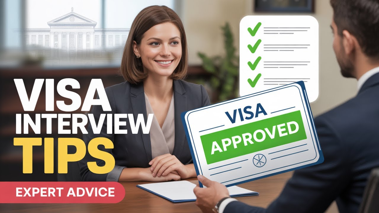 How to Ace Your Visa Interview (Tips from an EXPERT) - YouTube