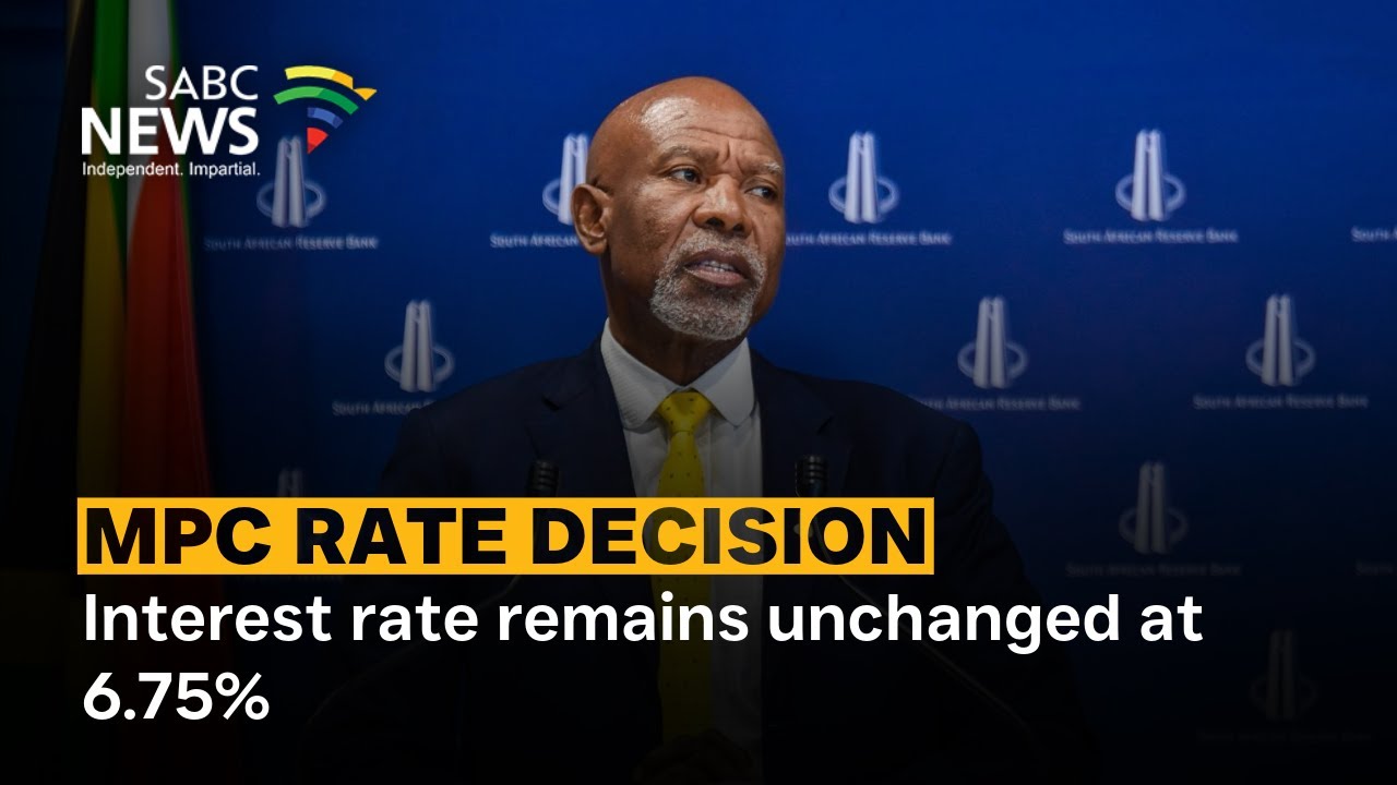 MPC rate decision | Interest rate remains unchanged at 6.75% - YouTube