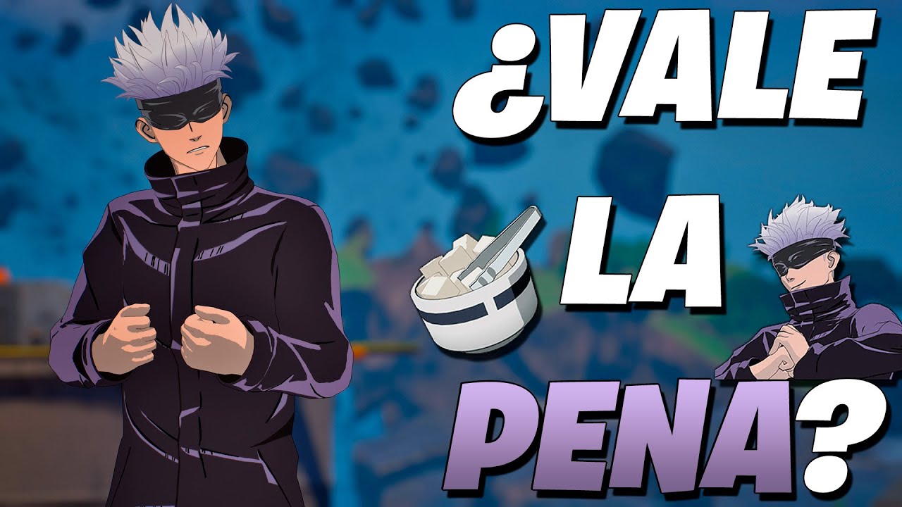 ¿VALE LA PENA COMPRAR LA SKIN DE SATORU GOJO? | Fortnite: Battle Royale ...