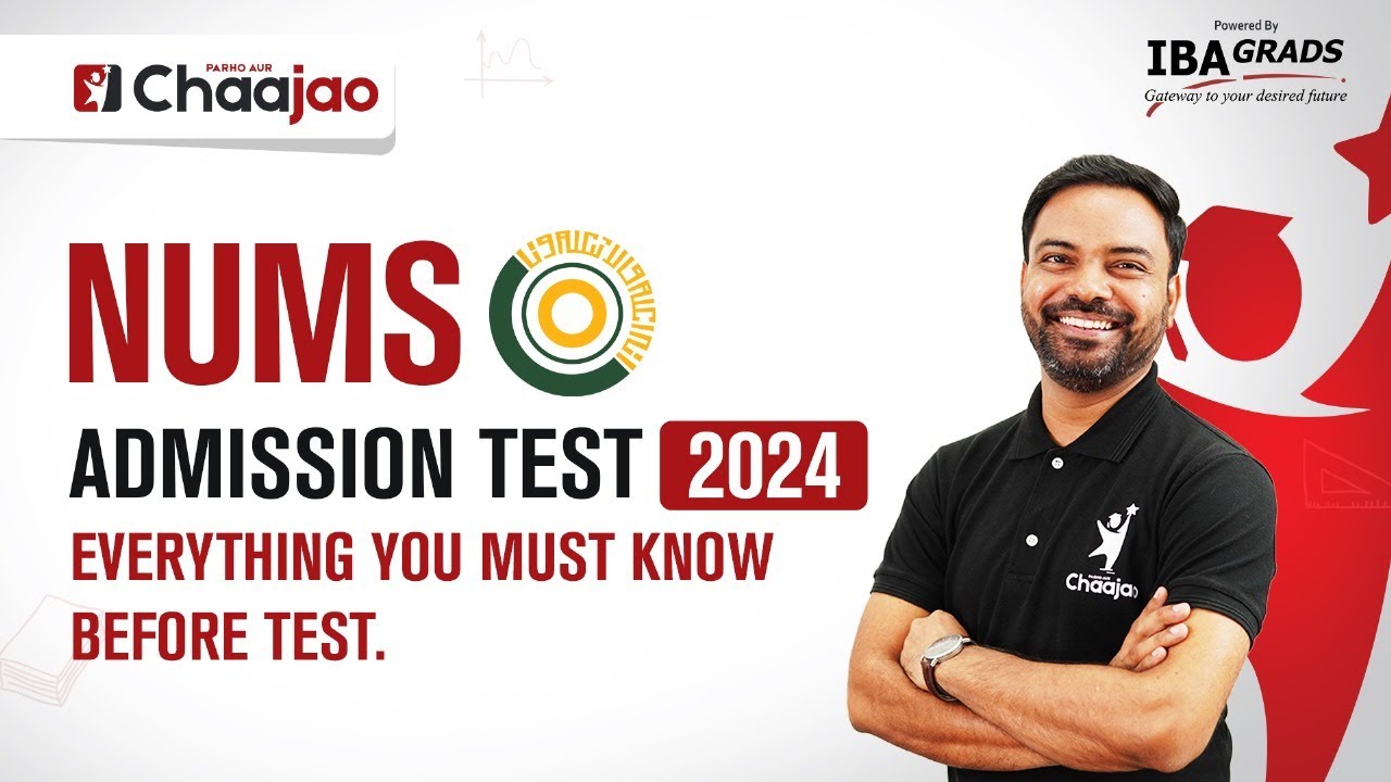 NUMS Admission Test 2024 | Everything you must know Before Test - YouTube