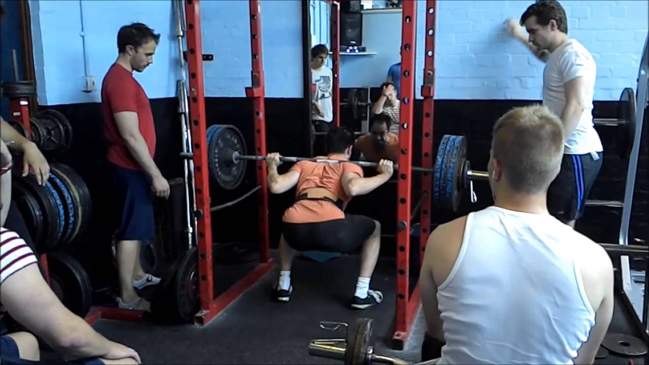 Squat and Bench 5RM tests 10th July 2013 - YouTube
