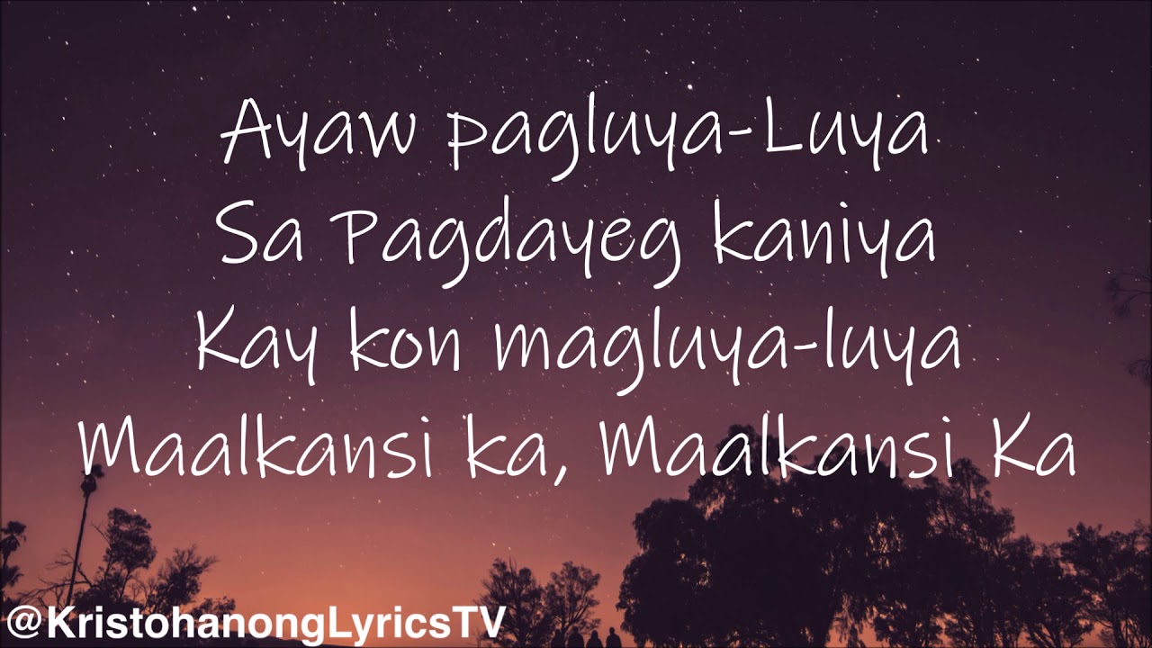 Ayaw Pagluya Luya with Lyrics Simple Version - YouTube