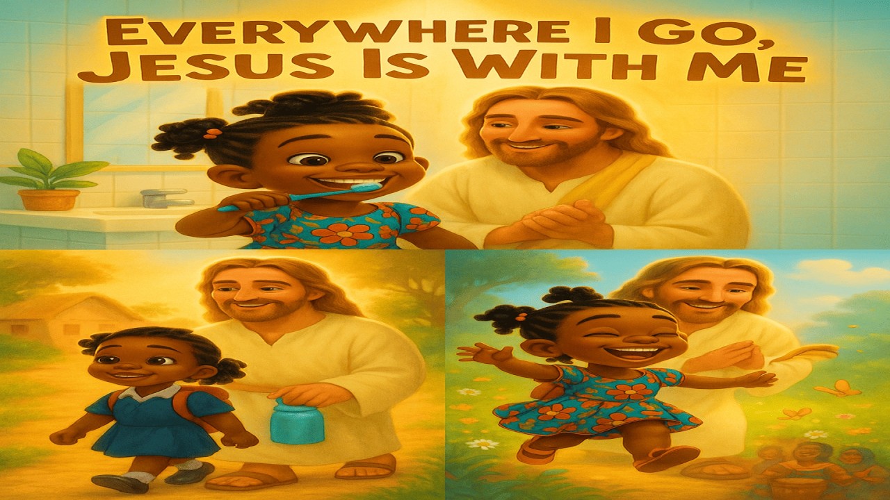 JESUS Is with Me |Animated Bible Song for Kids #faithforchildren # ...