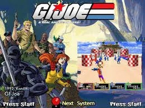 G.I.JOE ARCADE (MAME) PLAYTHROUGH - YouTube