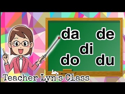 da de di do du - HELPER SOUNDS| beginning and ending sounds| beginner in Reading