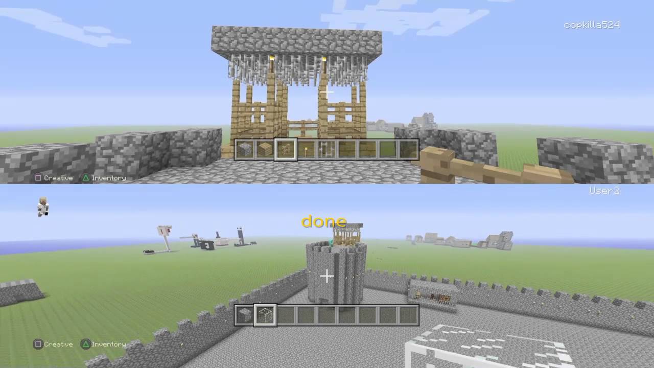 How to build gaurd towers - YouTube