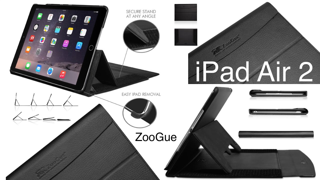 ZooGue iPad Air 2 Case Genius Exec! - YouTube