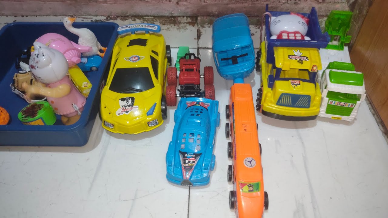 gari wala cartoon cars tractor toy helicopter toy cartoon #newtoys # ...