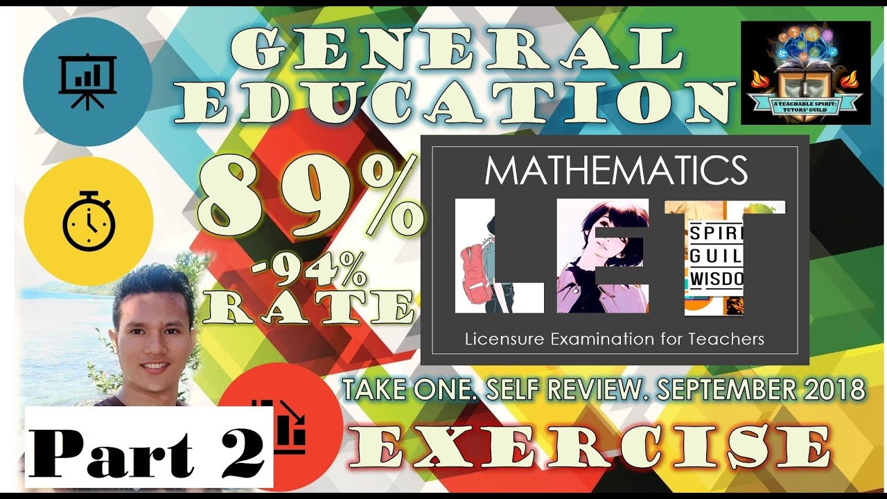 LET| Explained solutions: Gen. Ed. Math | Part 2 - YouTube