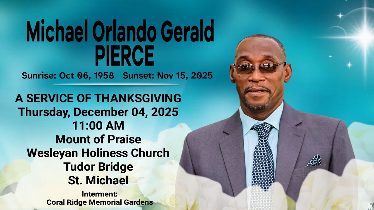 Celebrating the Life of Michael Pierce - YouTube