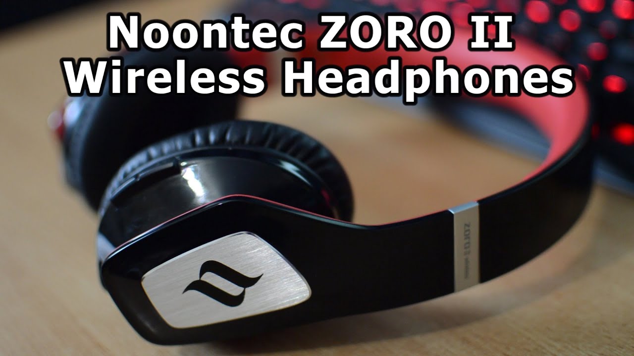 Noontec Zoro HD II Wireless Headphones Review - YouTube