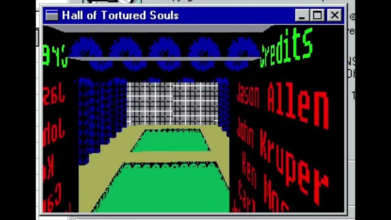 "Hall of Tortured Souls" - Microsoft Excel 95 Easter Egg - YouTube