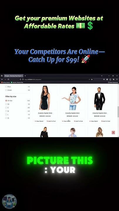 Build a PROFESSIONAL E-Commerce Website for $99 (SEO-Optimized + No Coding!) 💻 2025 Tutorial ...